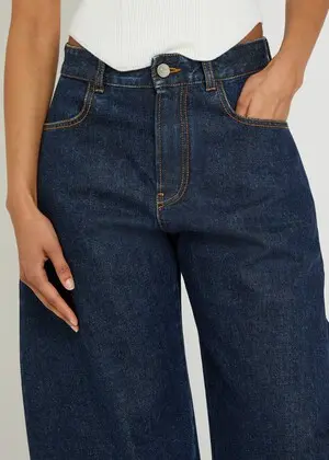 Alaïa Barrel-leg Jeans