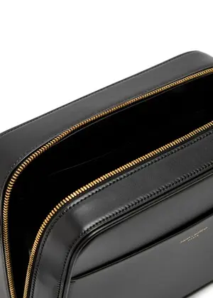 Saint Laurent Daily Cam Logo Leather Cross-body Bag