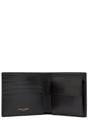 Saint Laurent Logo Leather Wallet