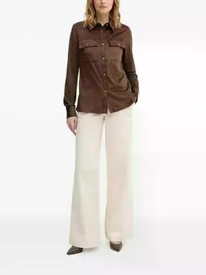 Guess Long Sleeve Flap-pocket Shirt