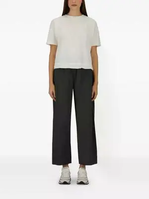 Herno Elasticated-waist Cropped Trousers