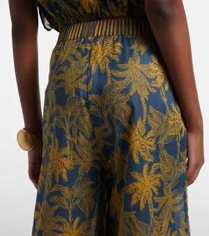 ERES Itinerant Cotton Voile Wide-leg Pants