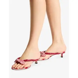 JIMMY CHOO Liss 35 Leather Heeled Sandals