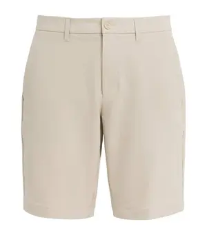 BOSS Slim-fit Tailored Shorts With Drawstring Waist