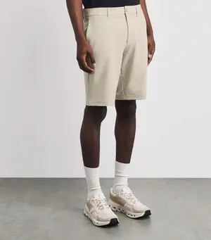 BOSS Slim-fit Tailored Shorts With Drawstring Waist