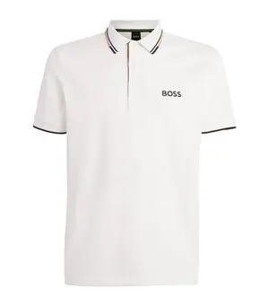 BOSS Cotton-blend Paddy Polo Shirt - Beige