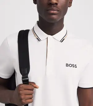 BOSS Cotton-blend Paddy Polo Shirt - Beige