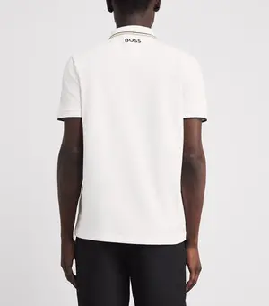 BOSS Cotton-blend Paddy Polo Shirt - Beige