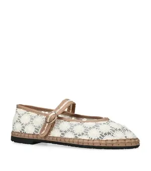 FLABELUS Pierre Sunflower Ballet Flats