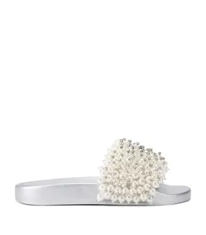 Kurt Geiger Embellished Meena Eagle Slides