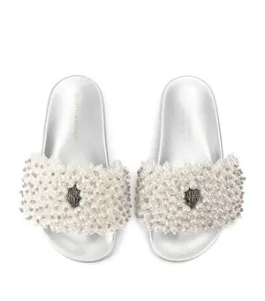 Kurt Geiger Embellished Meena Eagle Slides