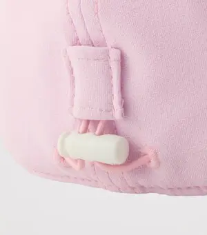 MIKI HOUSE Bunny Appliqué Baseball Cap