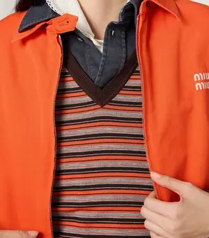 Miu Miu Wool Stripe Sweater Vest