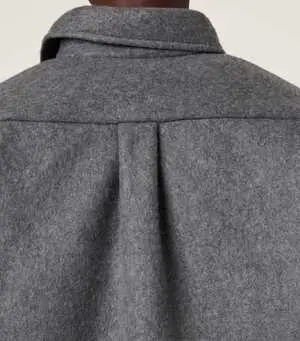 Miu Miu Fleece Logo Shirt