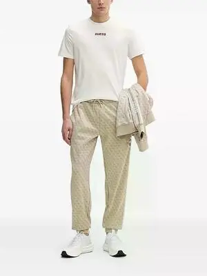 Guess Monogram-pattern Track Pants