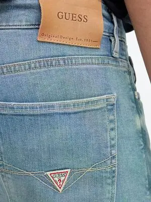 Guess Logo Patch Denim Jeans