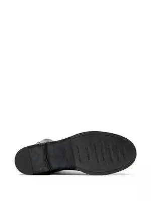 Officine Creative Bulla Dd Zip Leather Chelsea Boots