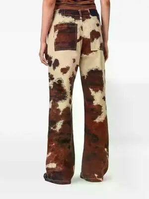 ALLSAINTS Taya Cow Print Jeans