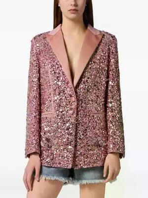Philipp Plein Embellished Sequin Blazer
