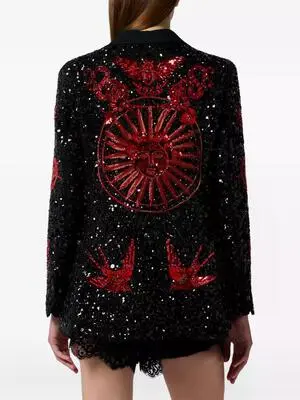 Philipp Plein Sequin Embellished Blazer