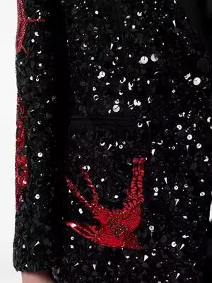 Philipp Plein Sequin Embellished Blazer