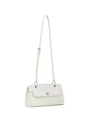 POTAMY Flap Leather Shoulder Bag