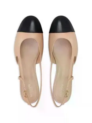 POTAMY Two-tone Slingback Ballet Flats