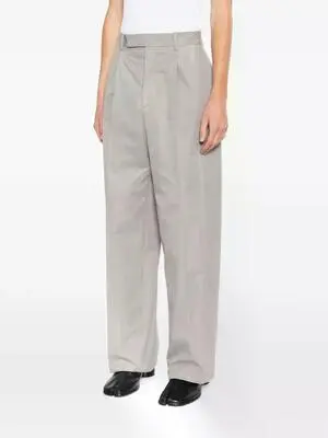 JIL SANDER Drill Trousers - Grey