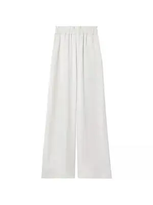 Claudie Pierlot Wide Leg Elasticated Waist Trousers - Neutrals