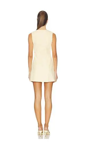 MORE TO COME Selma Mini Dress - Yellow