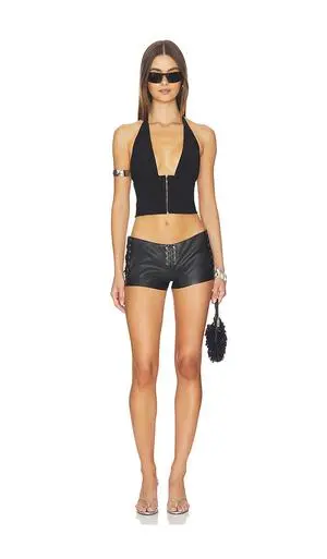 BELLA VENICE The Coco Halter Top - Black