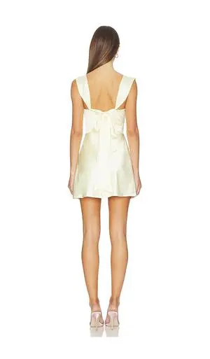 NOOKIE Dream Mini Dress - Lemon