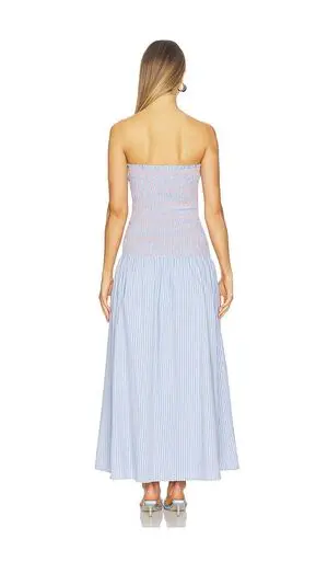 Line & Dot Eleni Strapless Maxi Dress