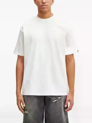 AAPE BY *A BATHING APE Logo Crew Neck T-shirt