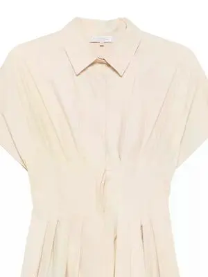 Antonelli Firenze Pleated Colour-block Midi Dress