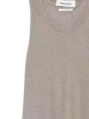 TONYWACK Ribbed Knit Top