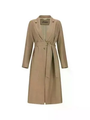 Herno Belted Single-breasted Coat