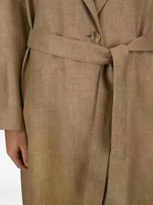 Herno Belted Single-breasted Coat