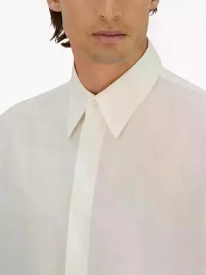 Herno Short-sleeved Organic Cotton Shirt