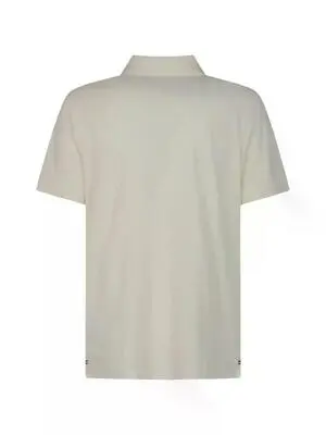 Moncler Logo-patch Polo Shirt - Neutrals