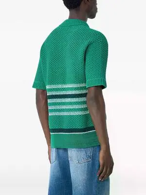 Lacoste Striped-detail Polo Shirt