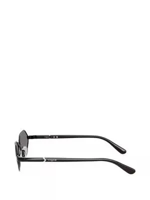 VOGUE EYEWEAR Octagon Frame Sunglasses - Black