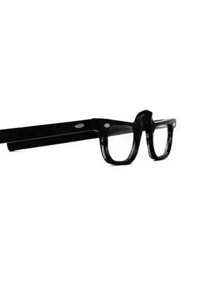JULIUS TART OPTICAL Half Eye Square-frame Glasses