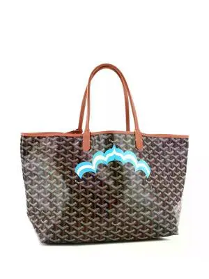 Goyard Saint Louis Pm Printed Coated Canvas Tote Bag