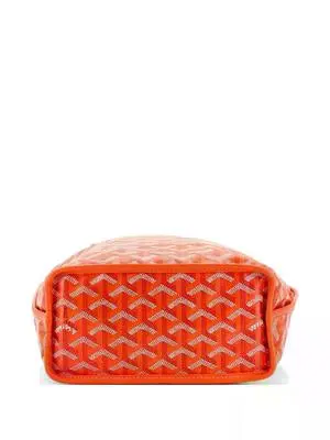 Goyard Anjou Reversible Tote Coated Canvas Mini Satchel - Orange