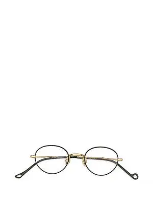 EYEPETIZER Eyepetizer Lion Opt Round Frame Eyeglasses Black