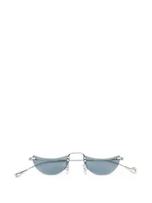 EYEPETIZER Eclissi Rimless Sunglasses - Silver