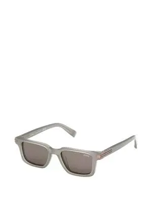 Zegna Square-frame Sunglasses - Grey