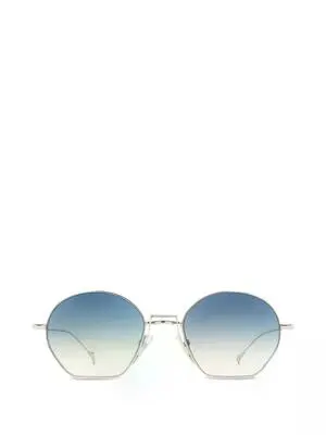 EYEPETIZER Royale Round Frame Sunglasses - Silver