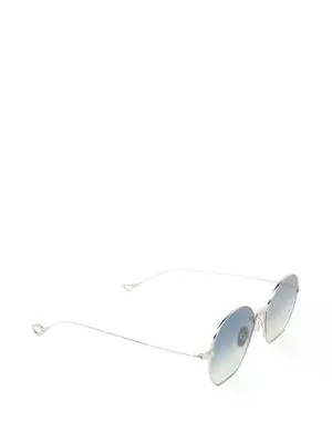 EYEPETIZER Royale Round Frame Sunglasses - Silver